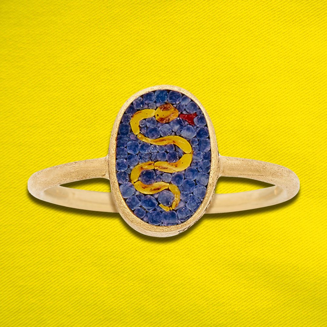 Serpente ring | Le Sibille Atelier Roma