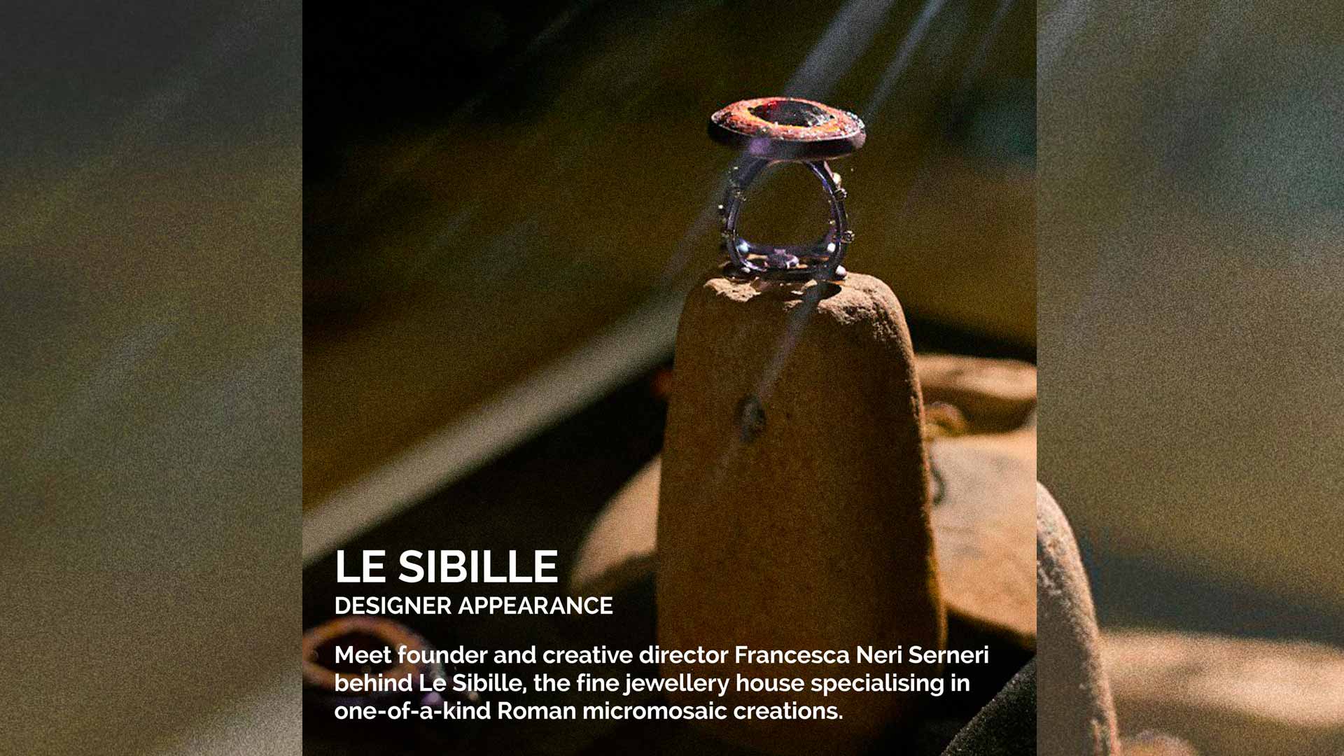 Francesca Neri Serneri of Le Sibille at Joyce Hong Kong | Le Sibille ...